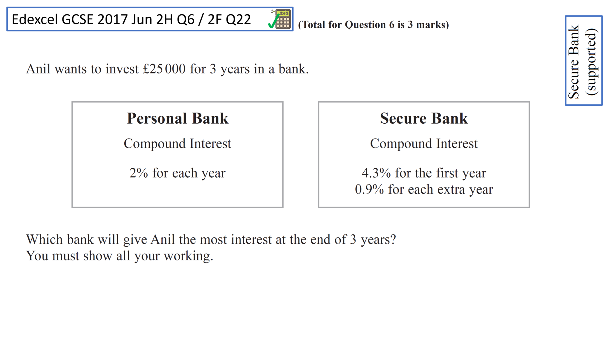 Edexcel 2017 Jun 2H Q06 / 2F Q22 - Wio | Work It Out