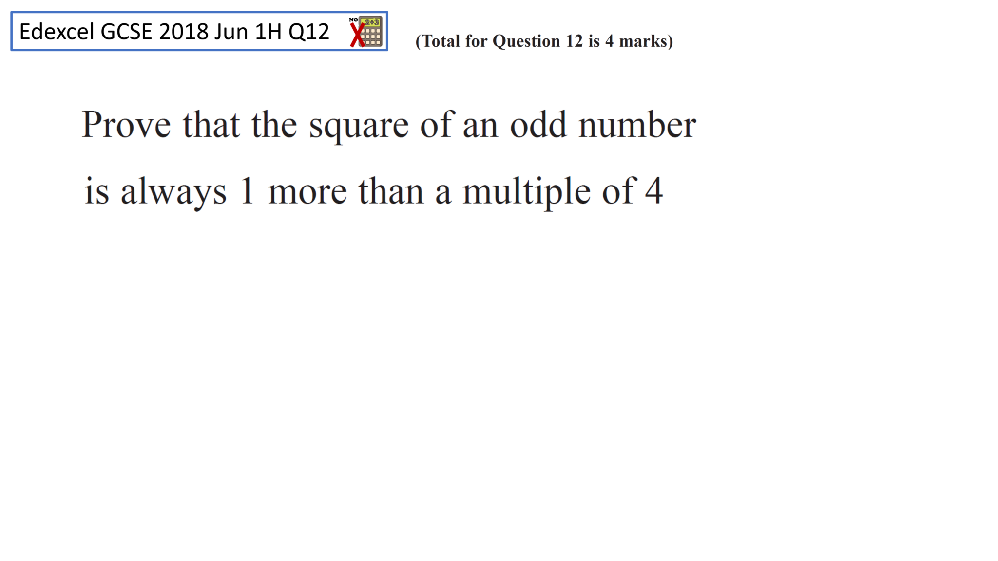 Edexcel 2018 Jun 1H Q12 - Work It Out :: wio.org